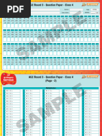 Class V AGC Round 2 Sample Paper | PDF