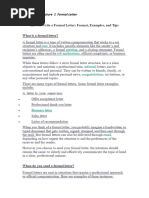 Government Official Letter Format Guide | PDF | Envelope | Communication