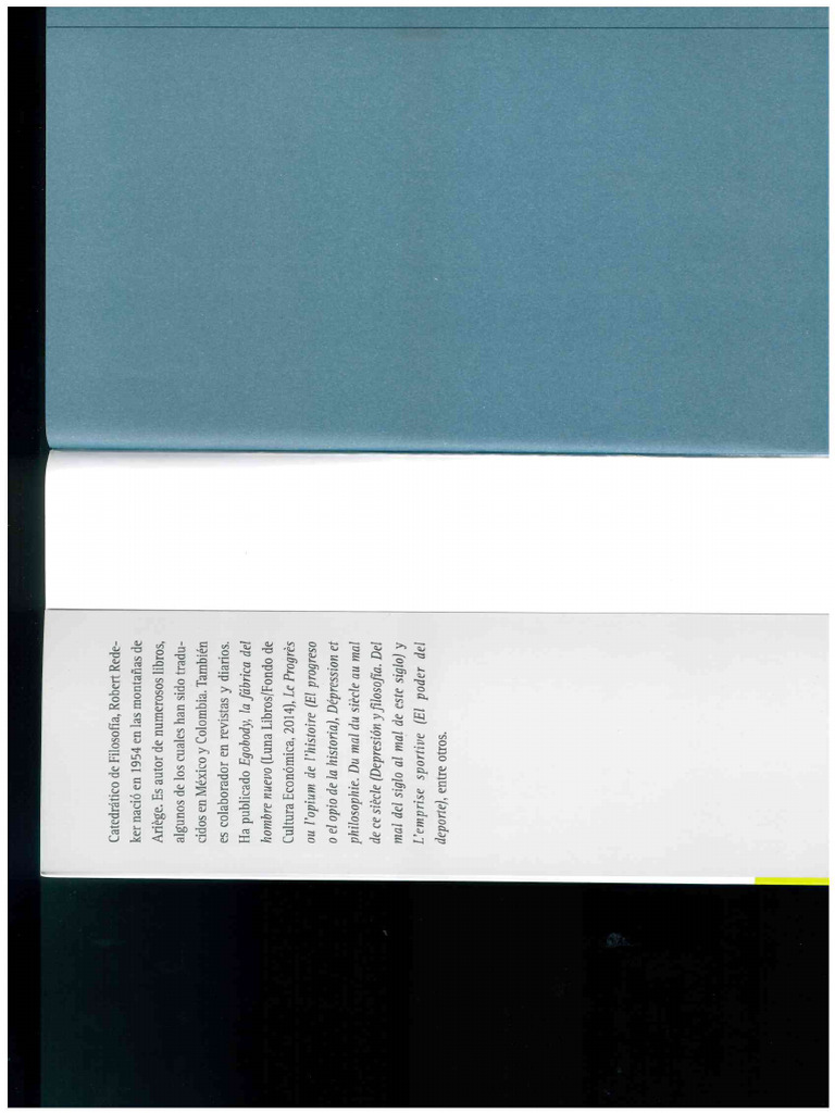 Robert Redeker Bienaventurada Vejez | PDF