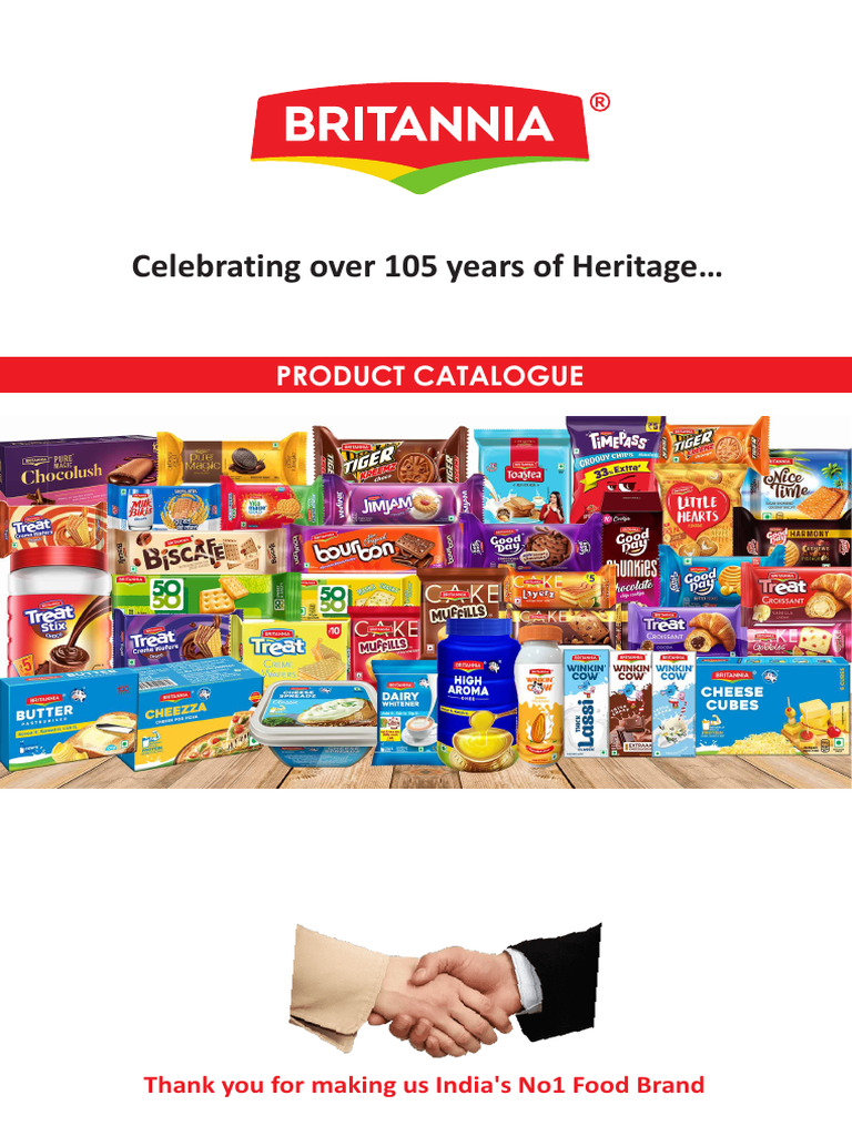 Britannia Biscuit Product Catalogue | PDF | Almond | Foods