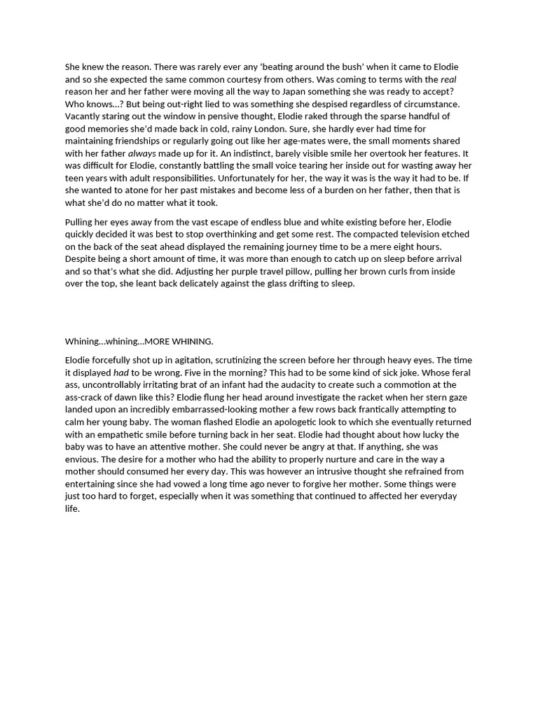 Rough Draft | PDF