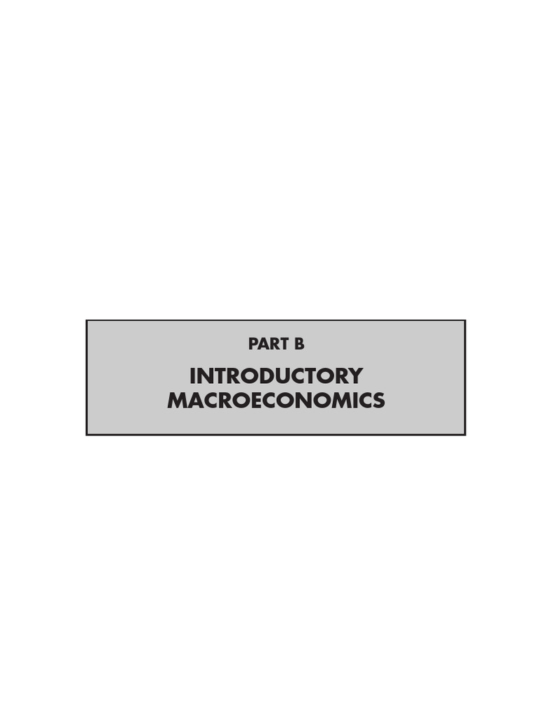 Introductory Economics (Micro and Macro) - A Textbook For Class XII ...