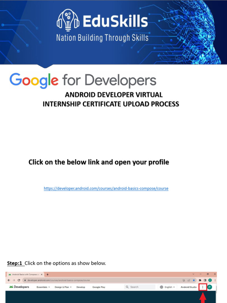 Android certificate upload process | PDF