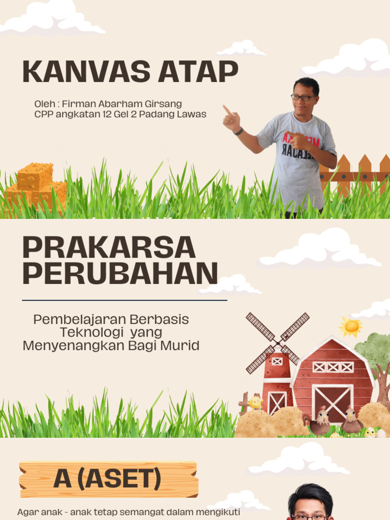 Canvas Atap Prakarsa Perubahan Firman Girsang Girsang New | PDF