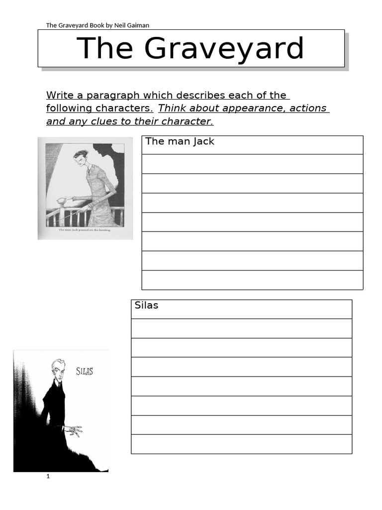 Graveyard Book Whole Unit For PDF | PDF