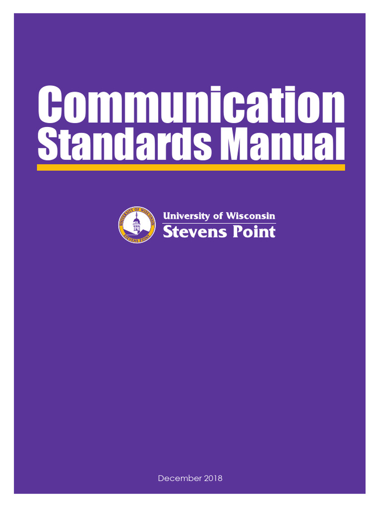 Communication Standards Manual | PDF | Fair Use | Logos