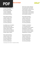 Hino da Independência do Brasil | PDF | Brasil