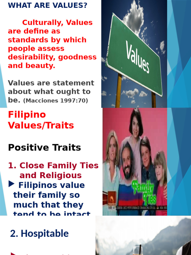 Filipino Values and Traits | PDF