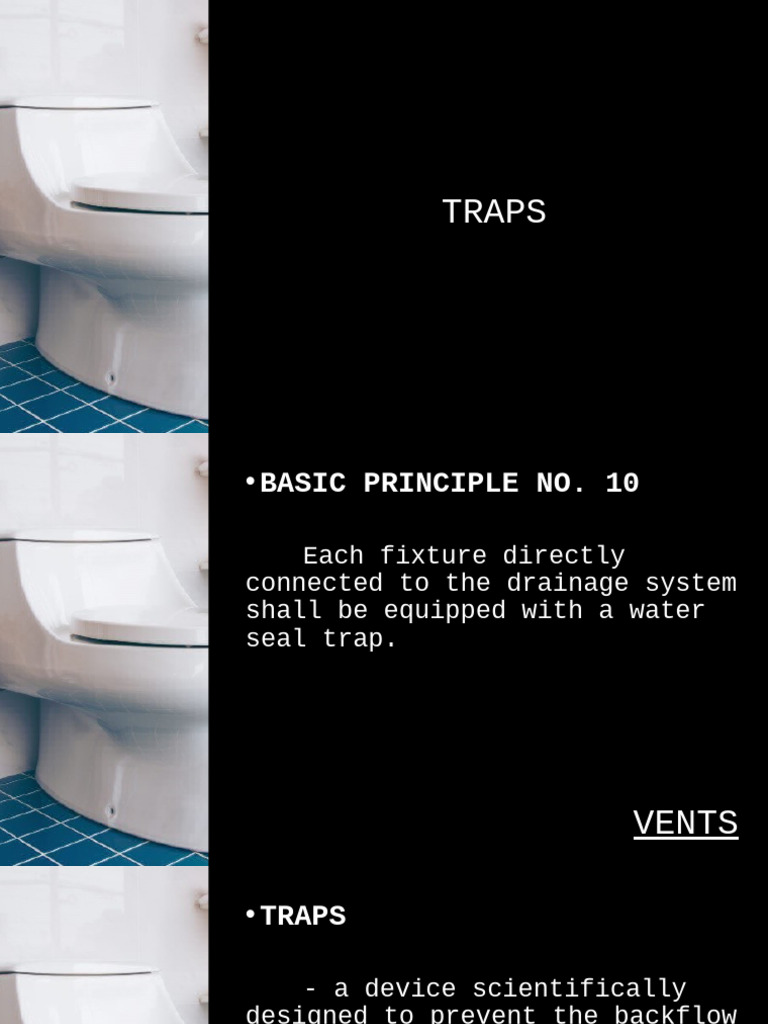 AR212-08-traps | PDF | Building Engineering | Hydraulic Engineering