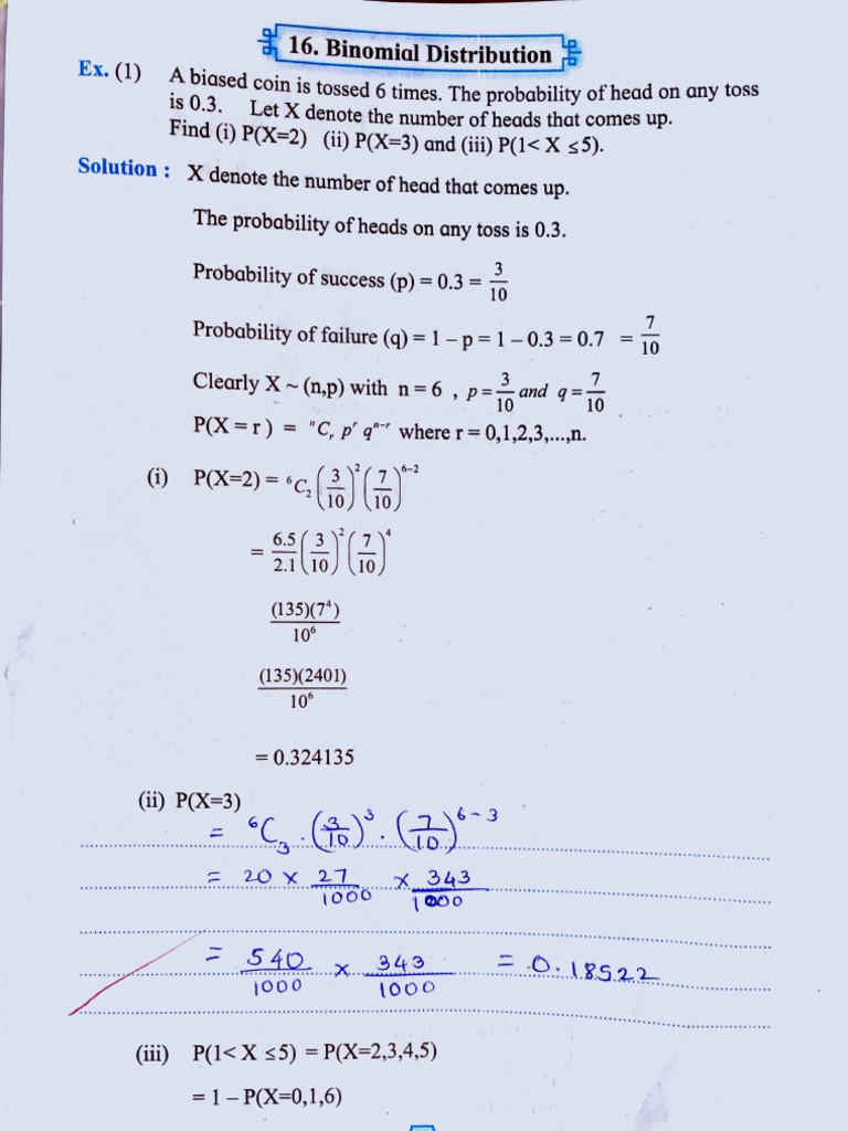 Binomial Distributions Practical | PDF