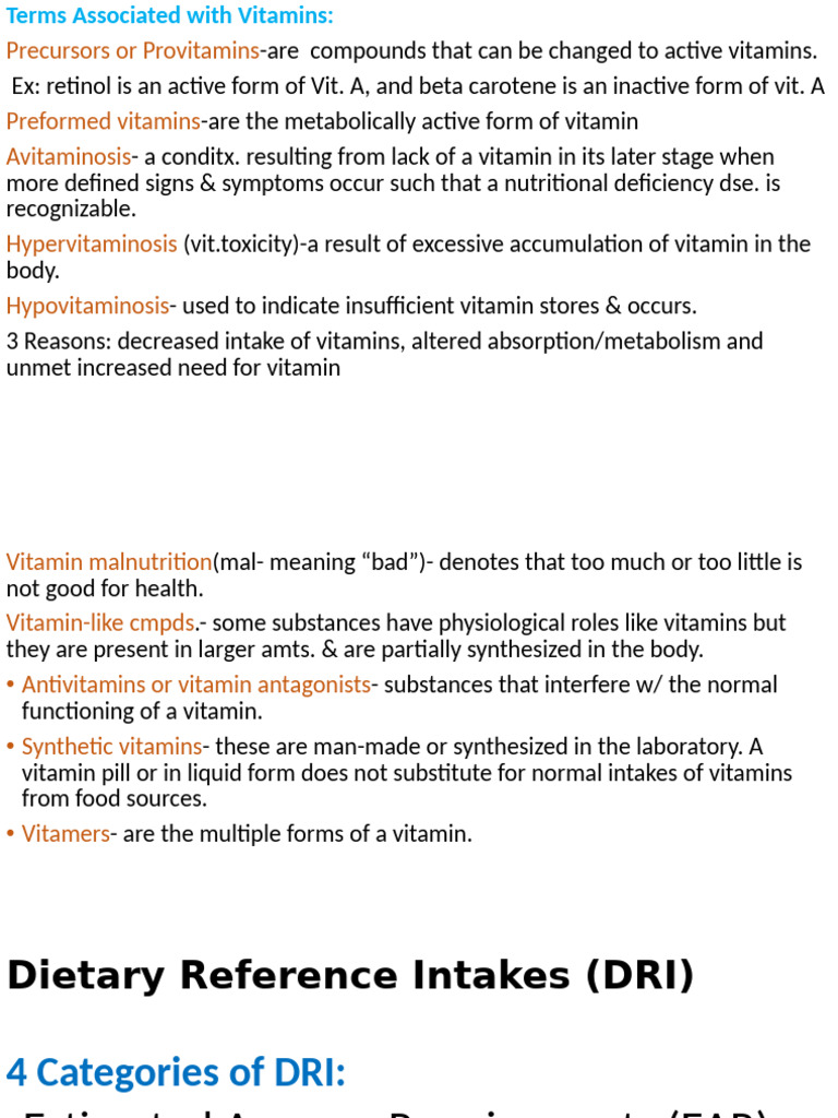 Understanding Vitamins and Their Functions | PDF | Vitamin | Vitamin A