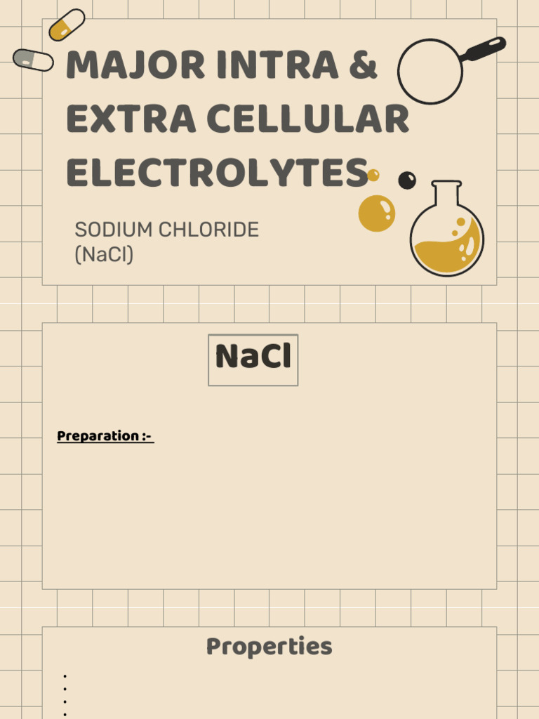 Inorganic | PDF | Sodium | Sodium Chloride