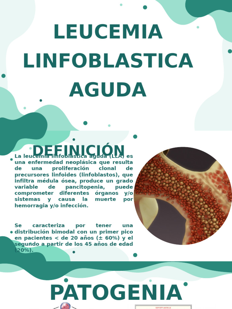 Leucemia Linfoblastica Agudapptx | PDF | Leucemia | Inmunología