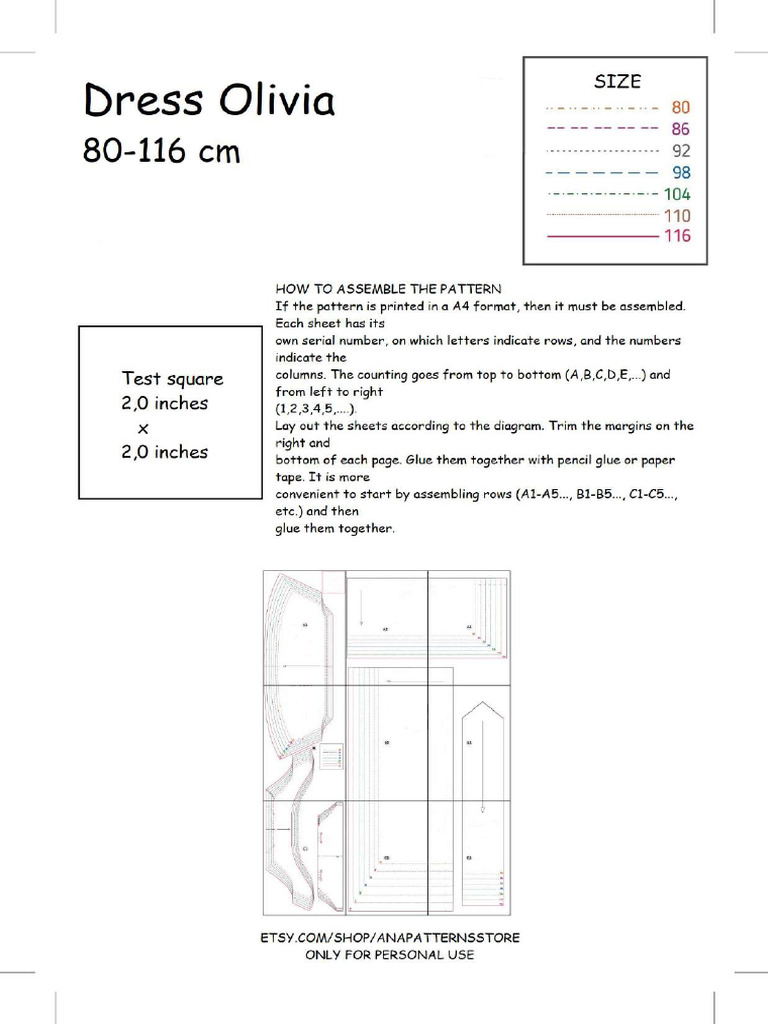 Olivia Pattern | PDF