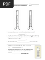 Science Lab: Measuring Volume | PDF | Volume | Physical Quantities