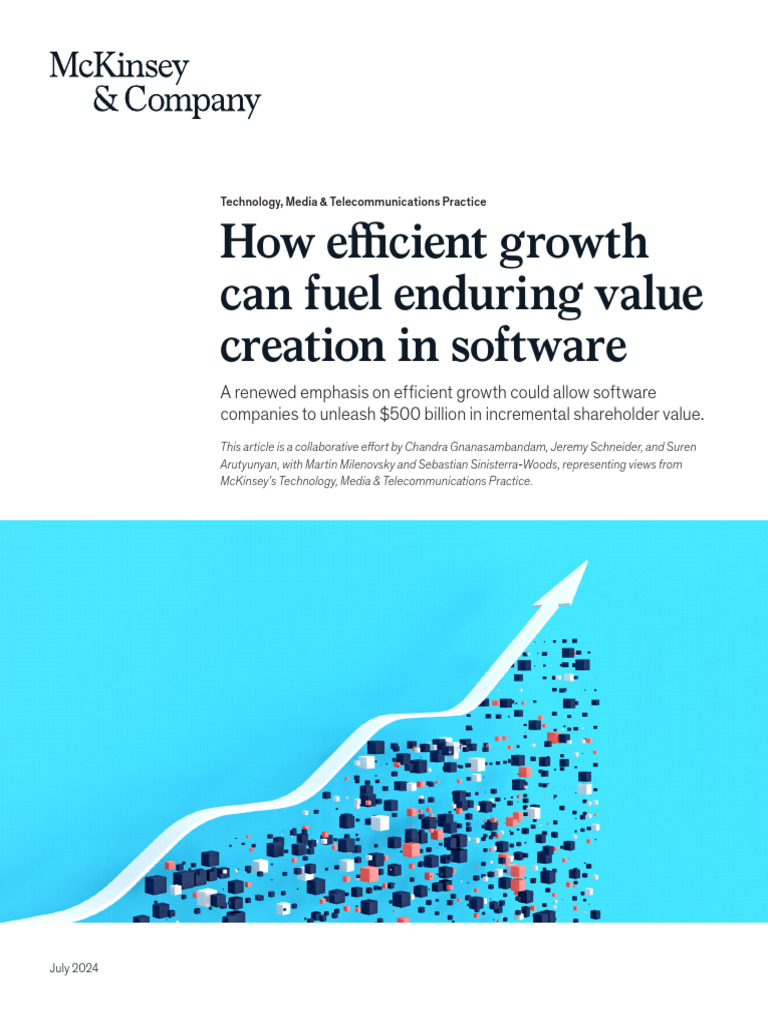 how efficient growth can fuel enduring value creation in software | PDF ...