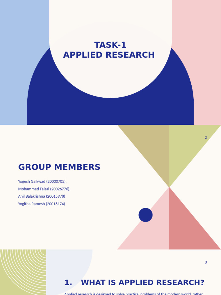 Understanding Applied Research Components Pdf