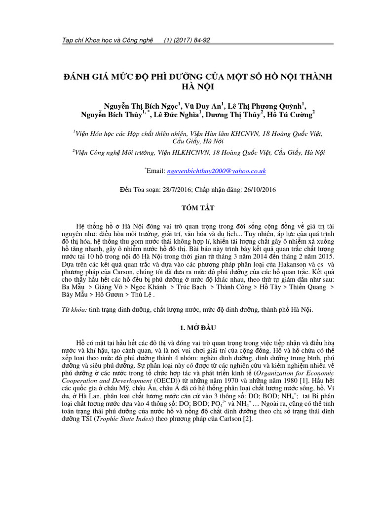 Da NH Gia M U C Do Phi Du o NG Cu A Mo T | PDF