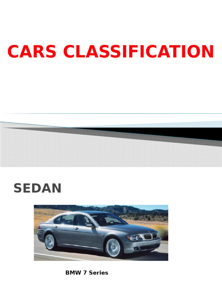 Cars Classification | PDF