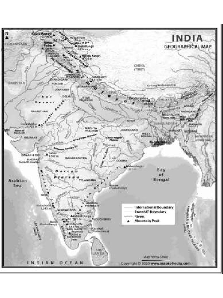 mountain range of india | PDF