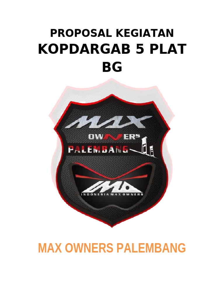 Proposal Kegiatan Mop | PDF