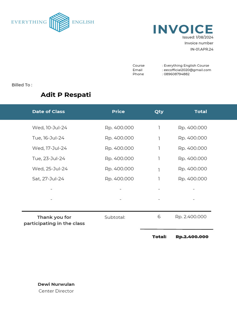 Pak Adit P Respati (1) | PDF