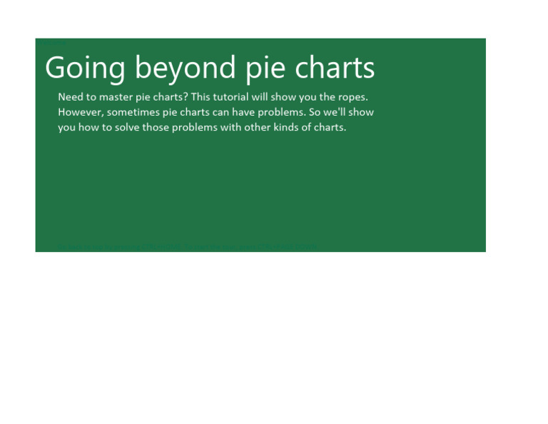 Going Beyond Pie Charts | PDF