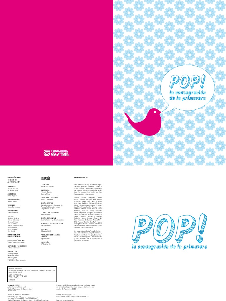 Maria Jose Herrera - Arte Pop - Osde | PDF | Artes (general) | Science