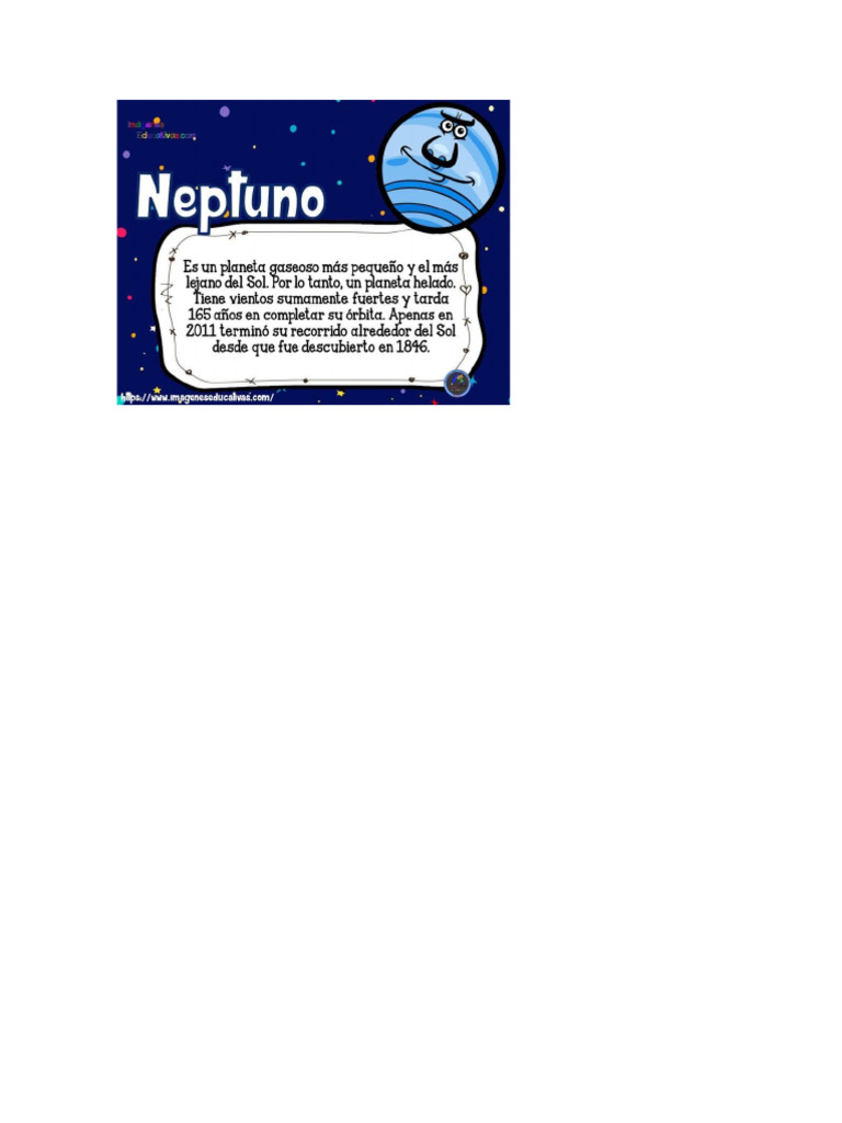 Planetas Neptuno | PDF