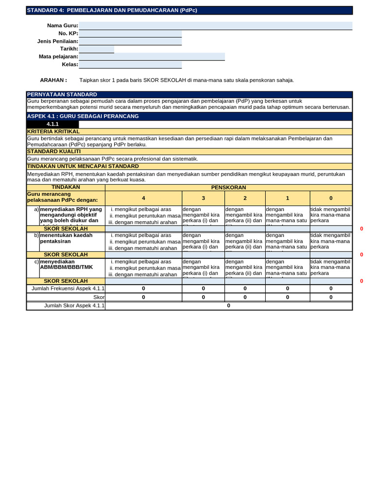 Std4 Baru Pdf