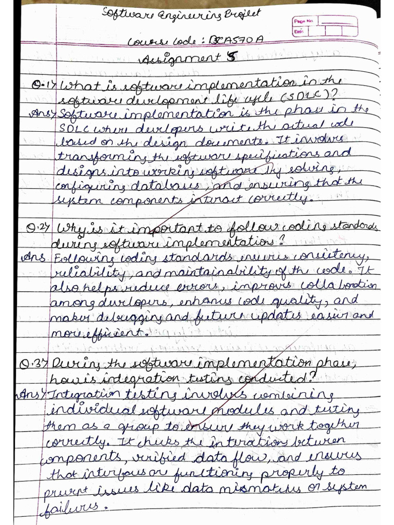 SE ASSIGNMENT 5 | PDF