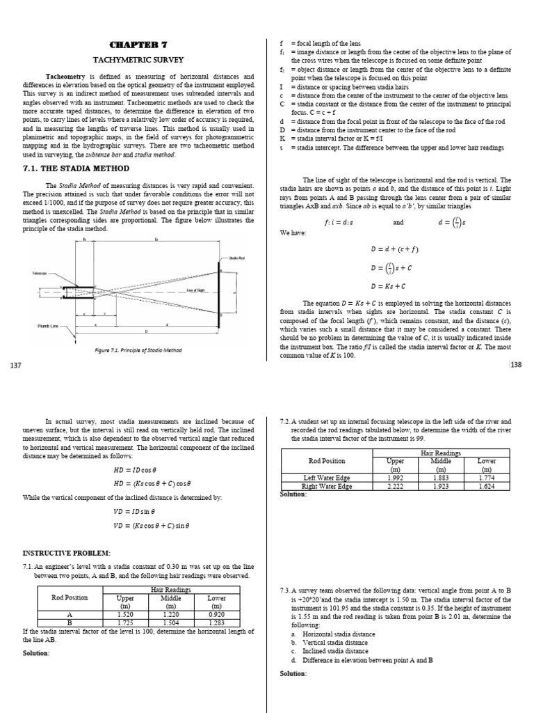 Fundamentals of Surveying Module 7 | PDF | Surveying | Metrology