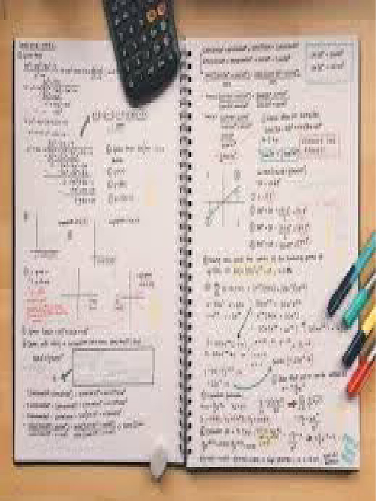 Math Class Notes | PDF