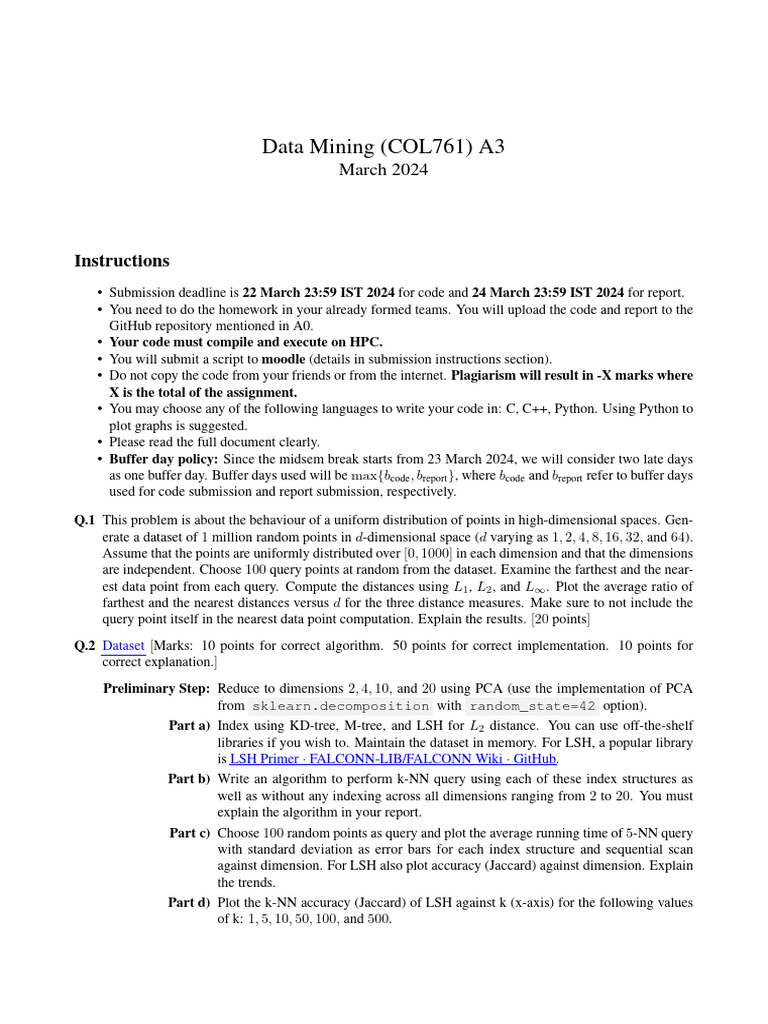 A3 | PDF | Principal Component Analysis | Computing