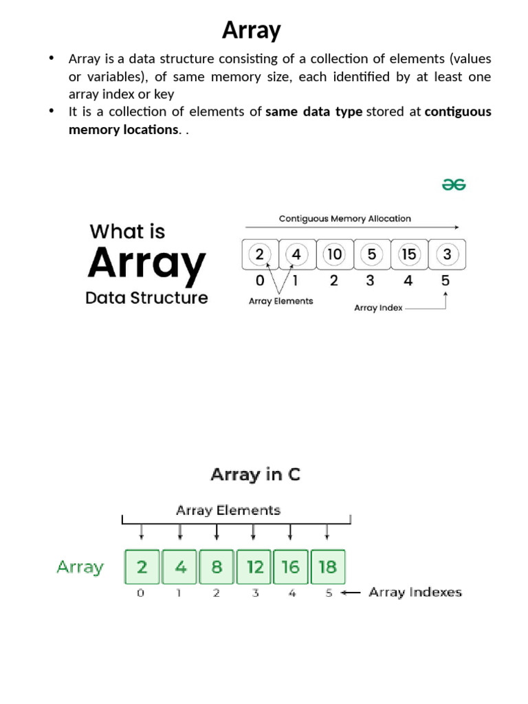 Arrary Unit 2 | PDF