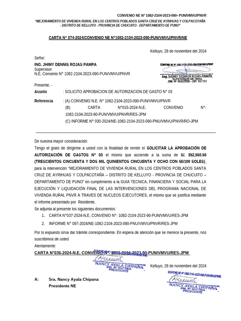 INFORME AUTORIZADO | PDF | Gobierno