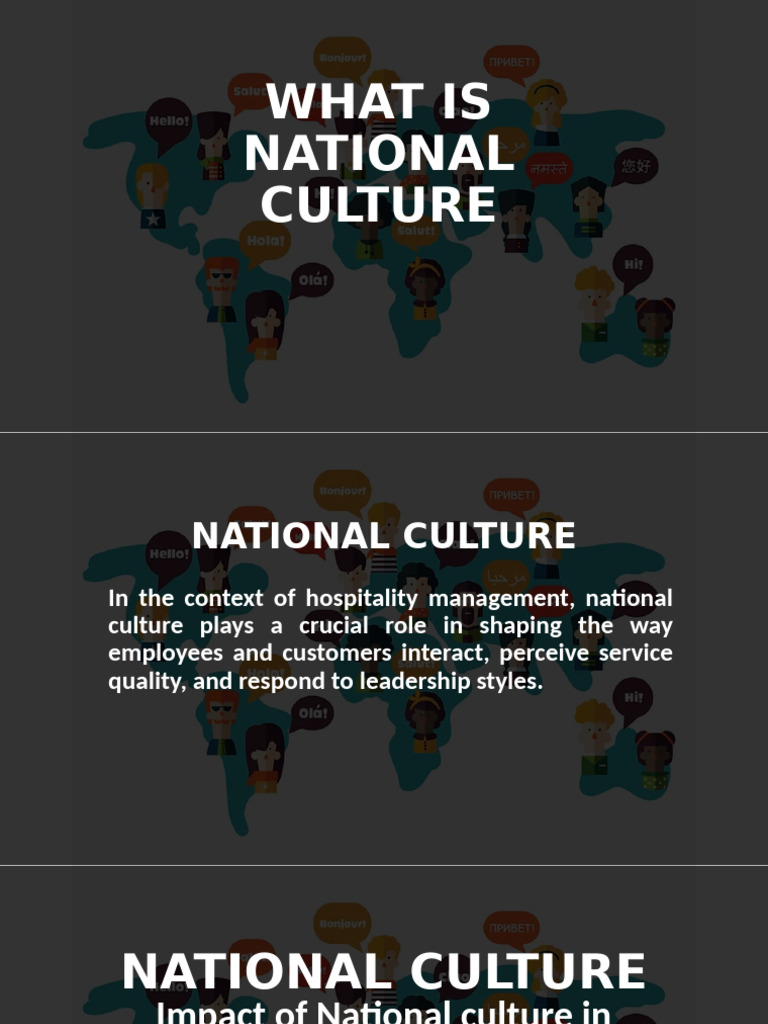 National Culture | PDF