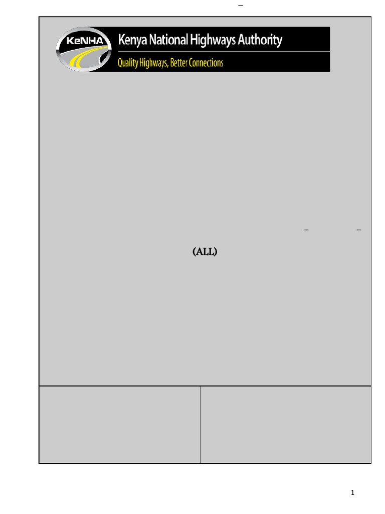 PBC TENDER NO. R7 597 2024 Meru Mikinduri | PDF | Joint Venture