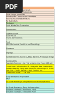 Transportation Drawing Index Template | PDF