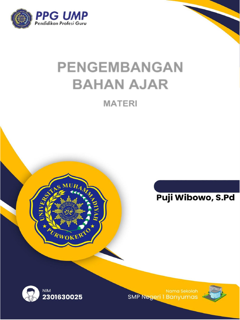 Bahan Ajar - Puji Wibowo | PDF