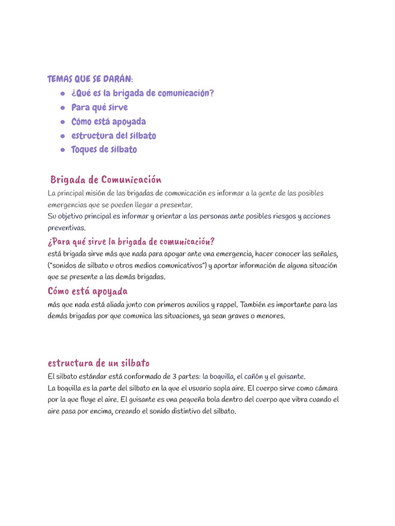Comunicacion Brigadas Pdf