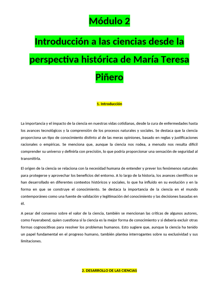 Resumen MODULO 2 | PDF | Conocimiento | La teoría crítica