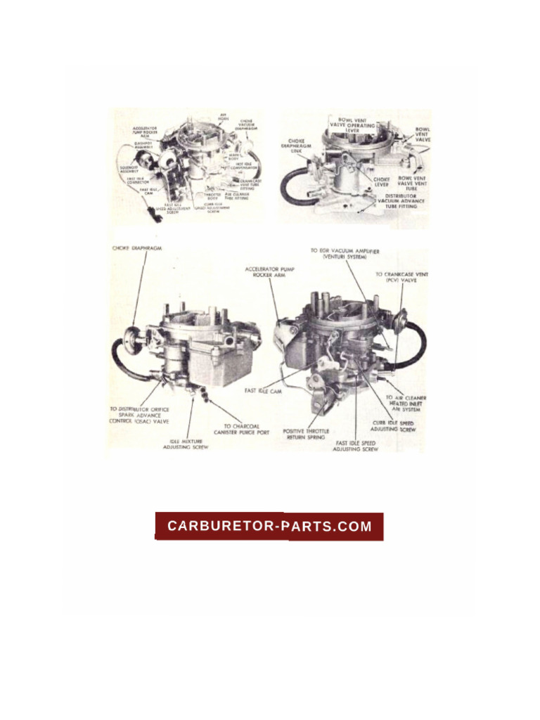 Holley 2210 and 2245 Carburetor Guide | PDF | Carburetor | Throttle
