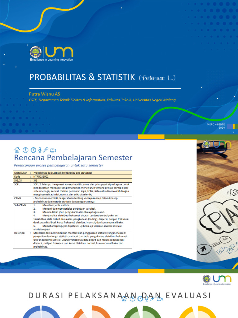 PROB STAT - Pekan 1 | PDF