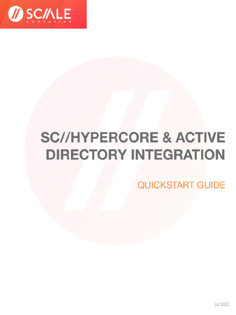 GETTING STARTED - Active Directory Integration | PDF | Active Directory | Login