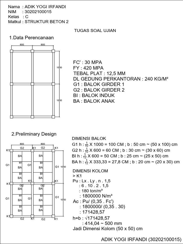 Tugas Uts Csbt2_adik Yogi Irfandi 30202100015 | PDF