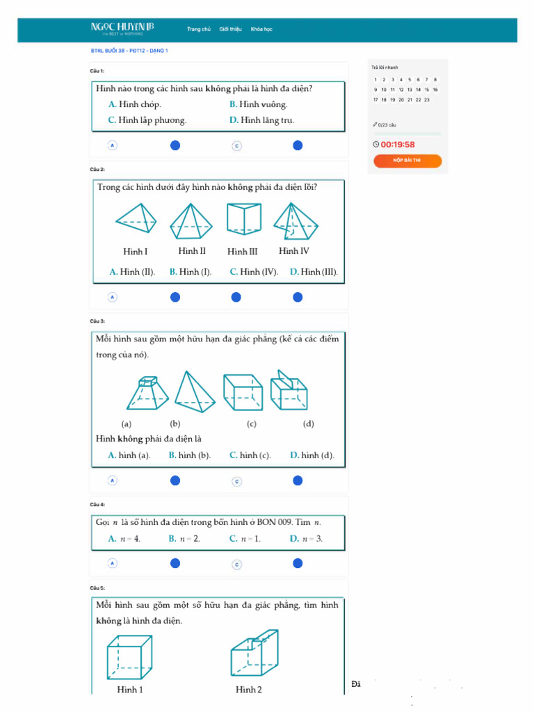 BTRL Bu I 38 - PĐT12 - D NG 1 | PDF