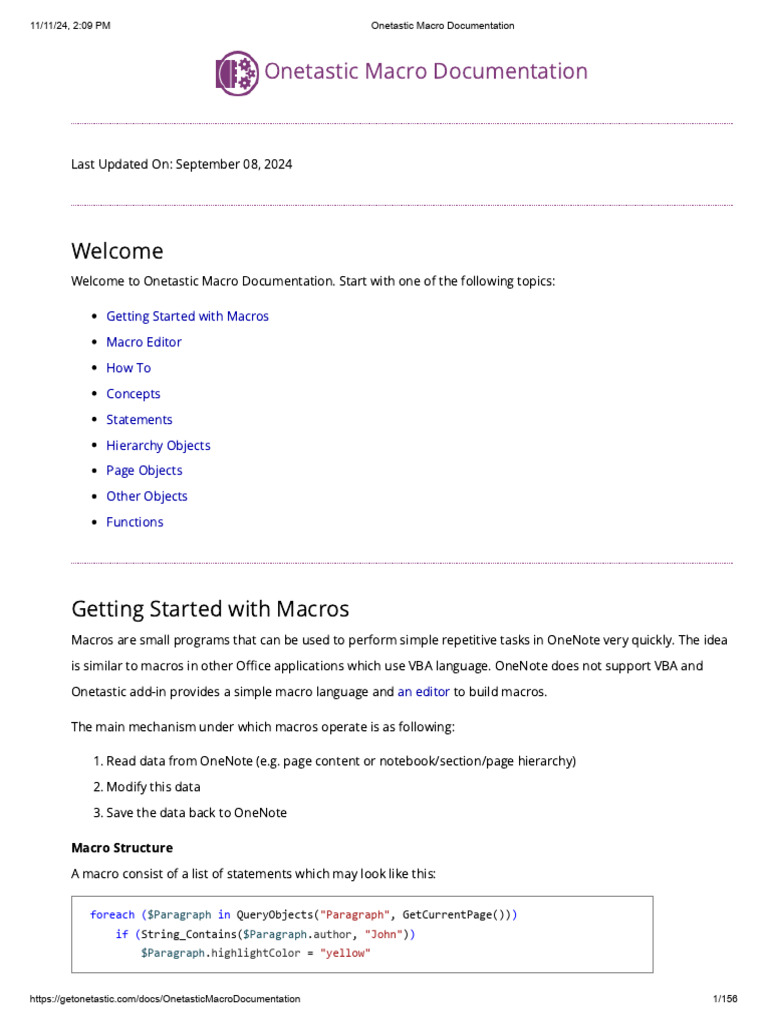 Onetastic Macro Documentation Pdf Menu Computing Computer File 7160