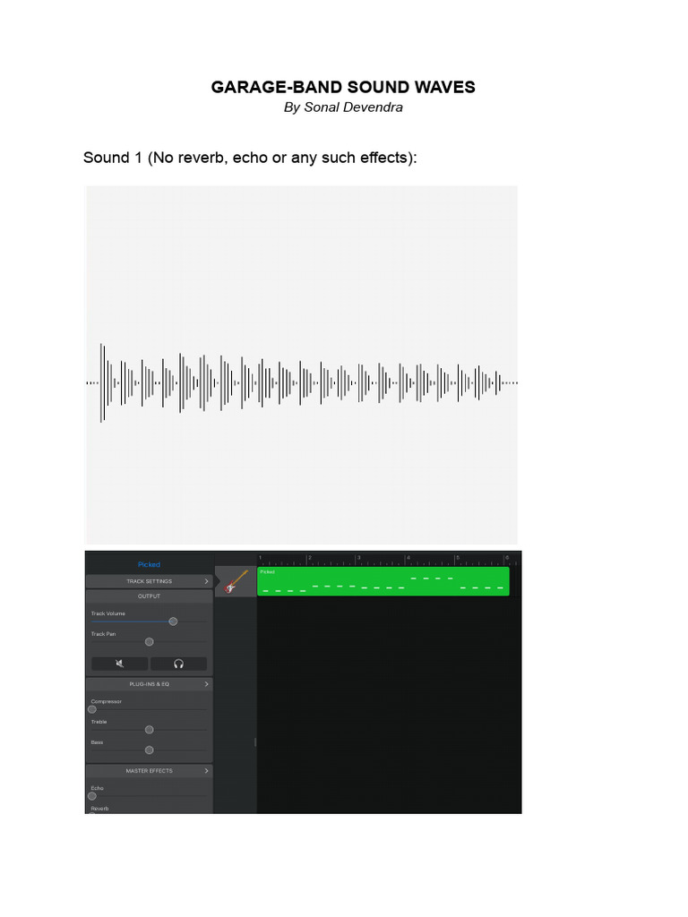 Sound Quality Analysis in Garage Band | PDF