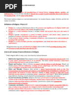 Seven Dimensions of Religion Explained | PDF